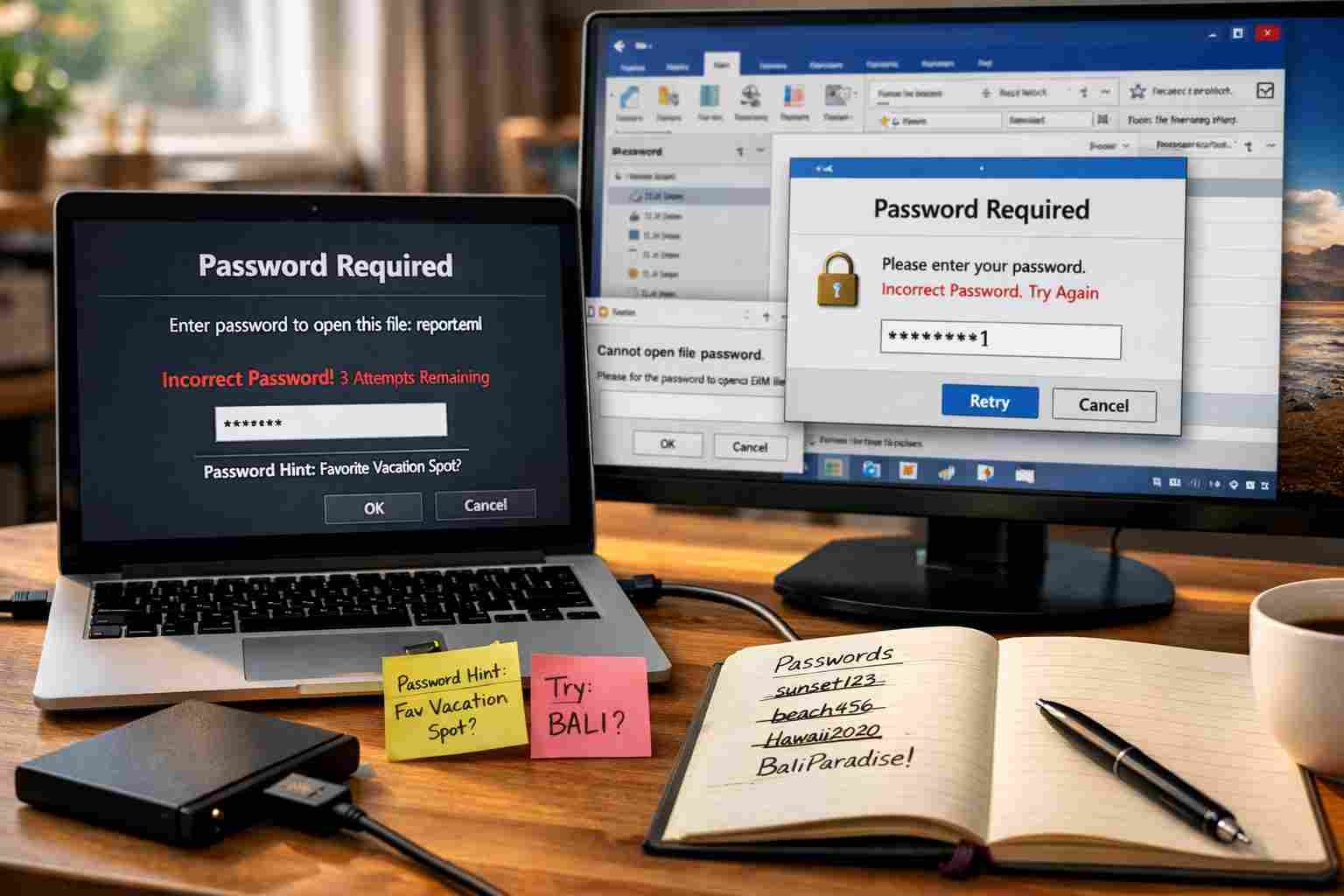 Recover Email Database Passwords: PST, OST & EML